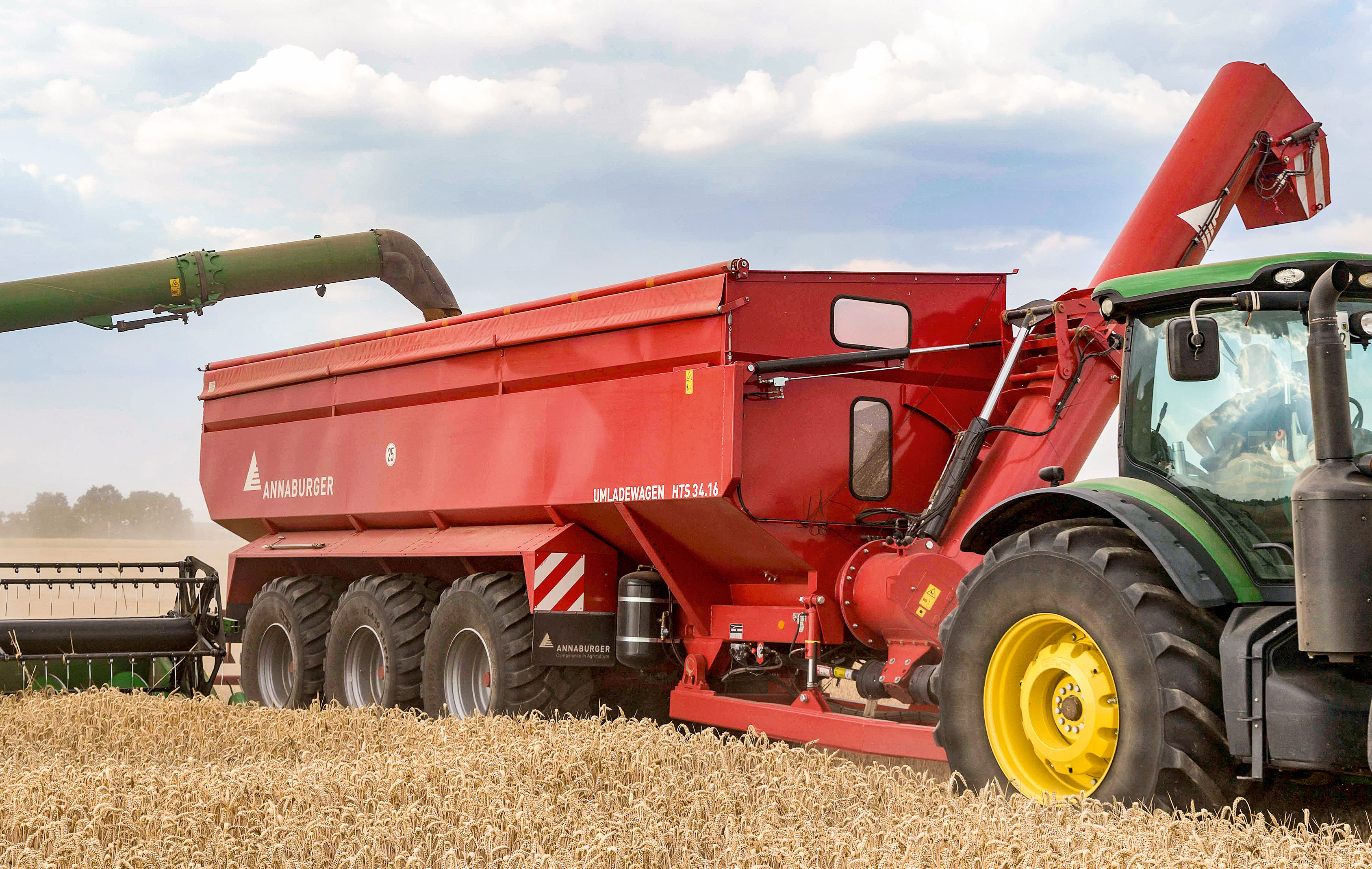 Annaburger Überladewagen HTS 34 16 Ausgewachsener Korntanker