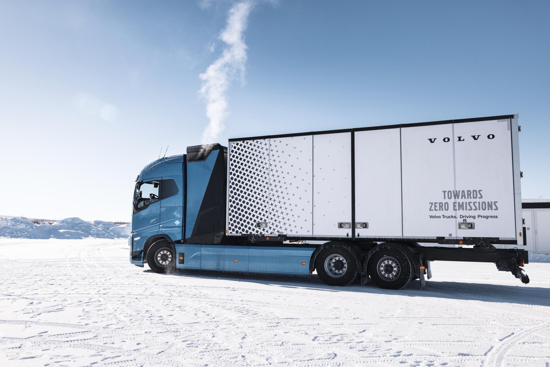 Volvo Trucks testet wasserstoffbetriebene Elektro-Lkw | profi online ... Volvo Trucks testet wasserstoffbetriebene Elektro-Lkw | profi online ...
