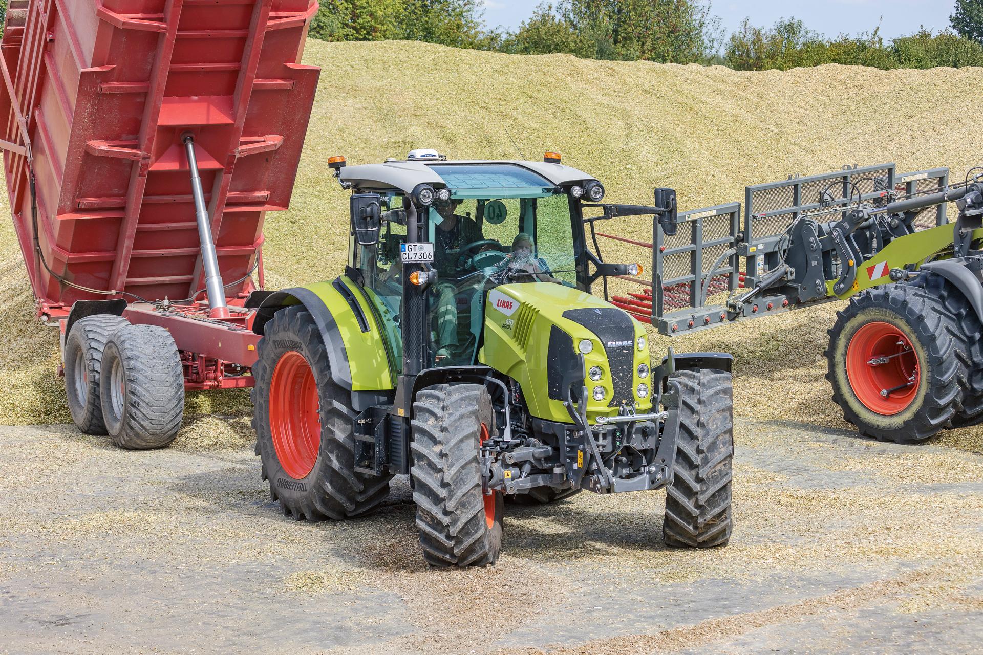 Claas Arion 470: Agiles Sparwunder | profi